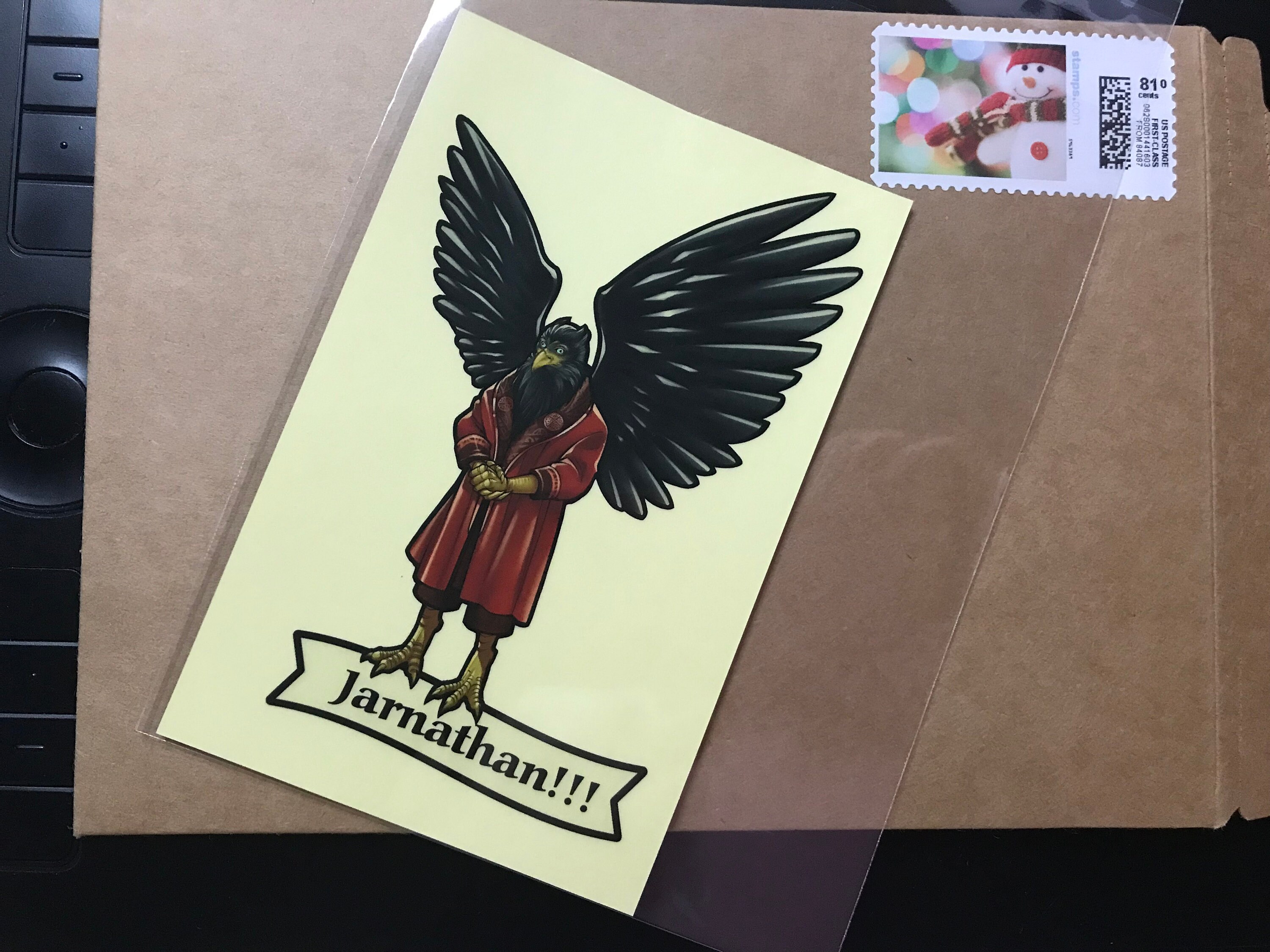 Jarnathan Dnd Movie Transparent Outdoor Stickers Hand-cut - Etsy