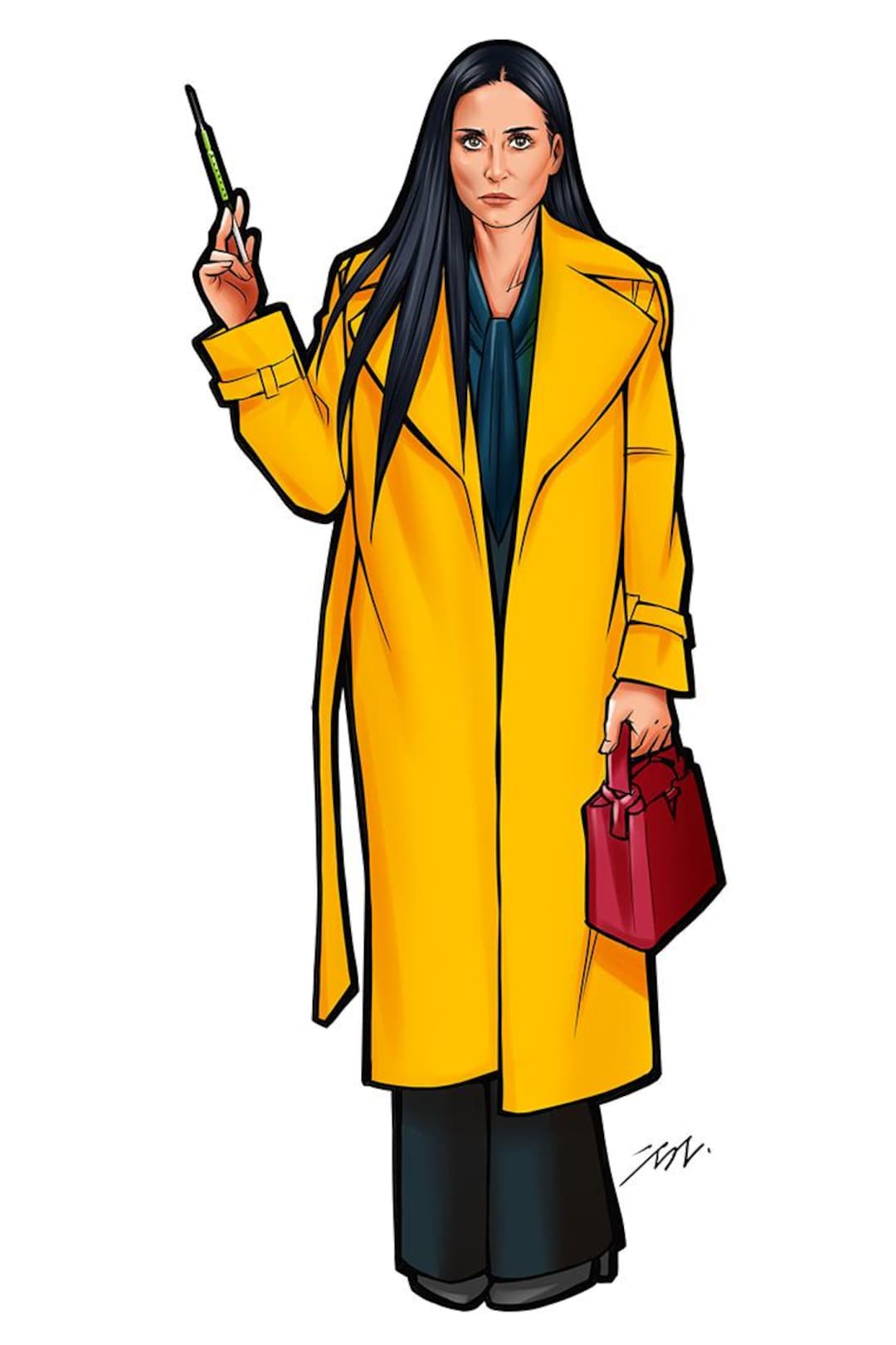 The Substance Elizabeth Sparkle and Sue Fanart Stickers, 1 Piece, Buy 2 ...