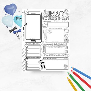 Father's Day Printable Gift for Dad From Kids – All About Dad ...