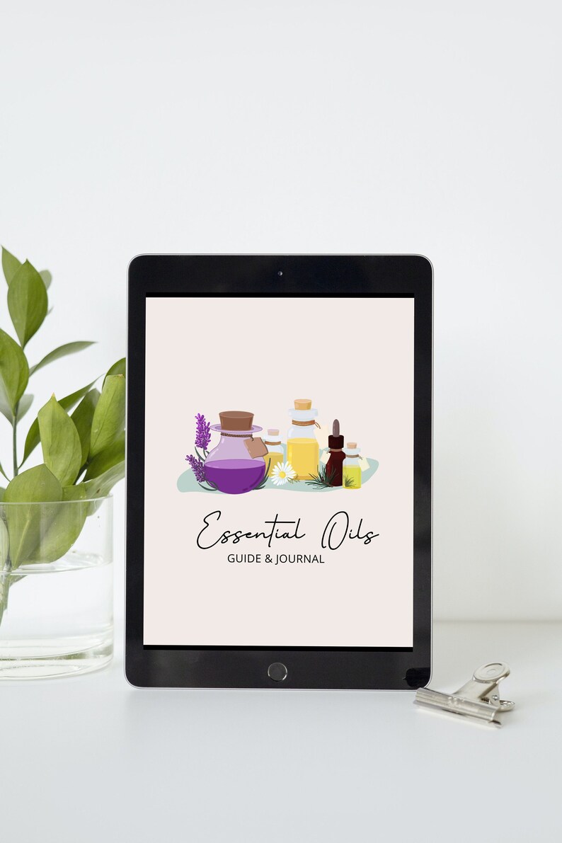 Essential Oil Journal | Templates | Digital Journal | Printable ...