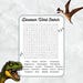 Dinosaur Word Search Printable Kids Game | Fun Prehistoric Activity ...