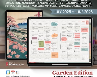 Digital Planner Academic Portrait 2025 2026 Simple Notebook Daily ...