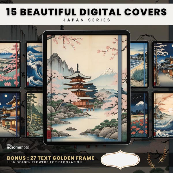Japanese Book Covers - Etsy