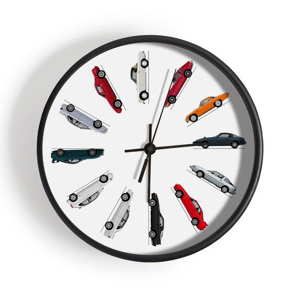 Wooden Japanese Wall Clock - Etsy