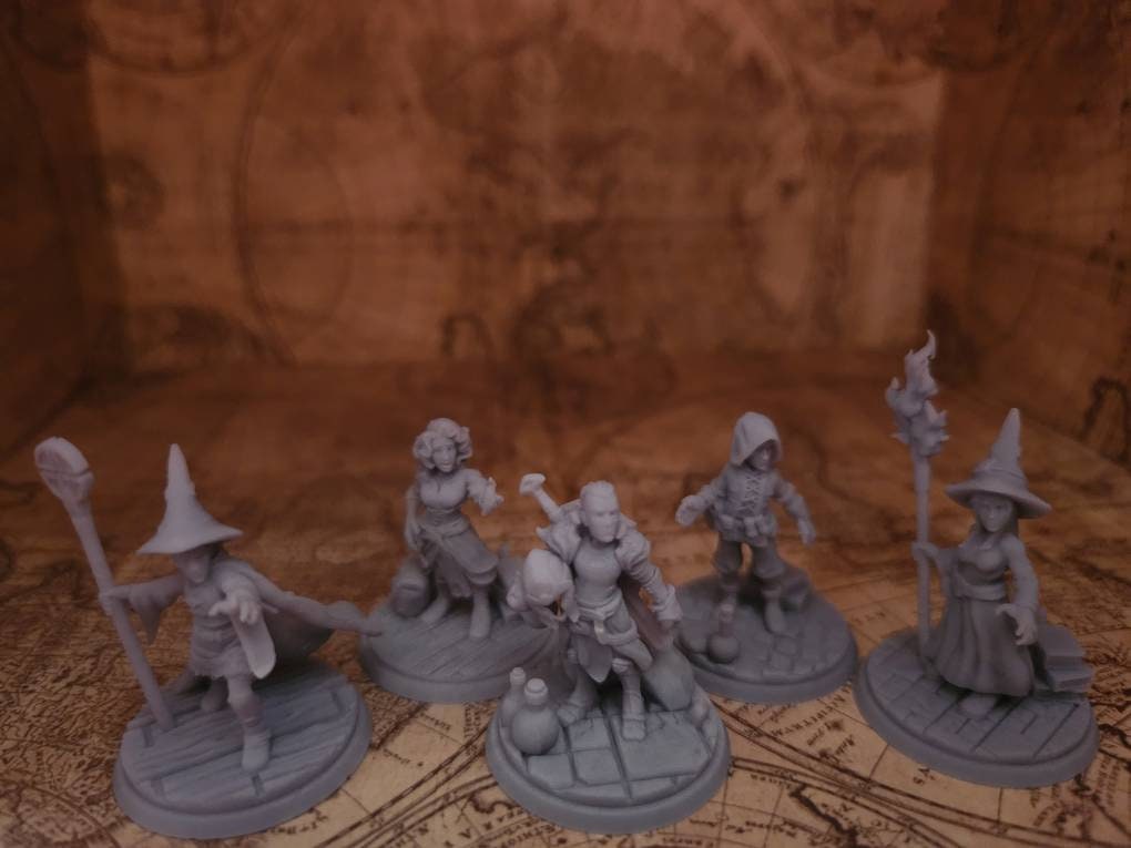 Halfling Adventuring Party - Etsy