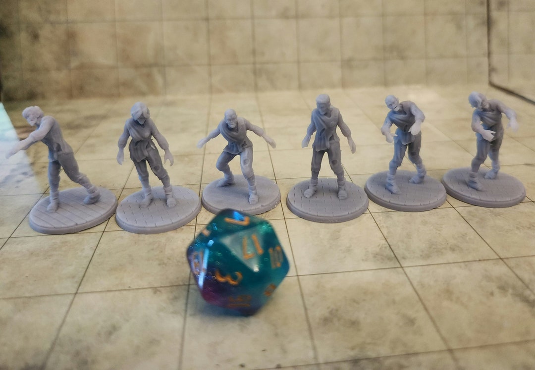 Zombie Miniatures - Etsy