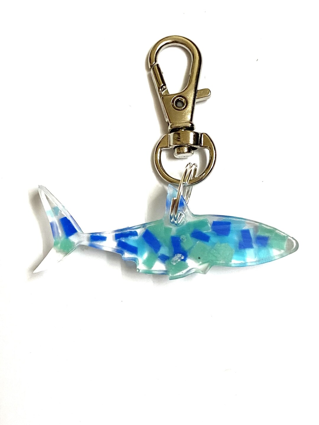 Maldives Marine Debris Shark Keychain - Etsy