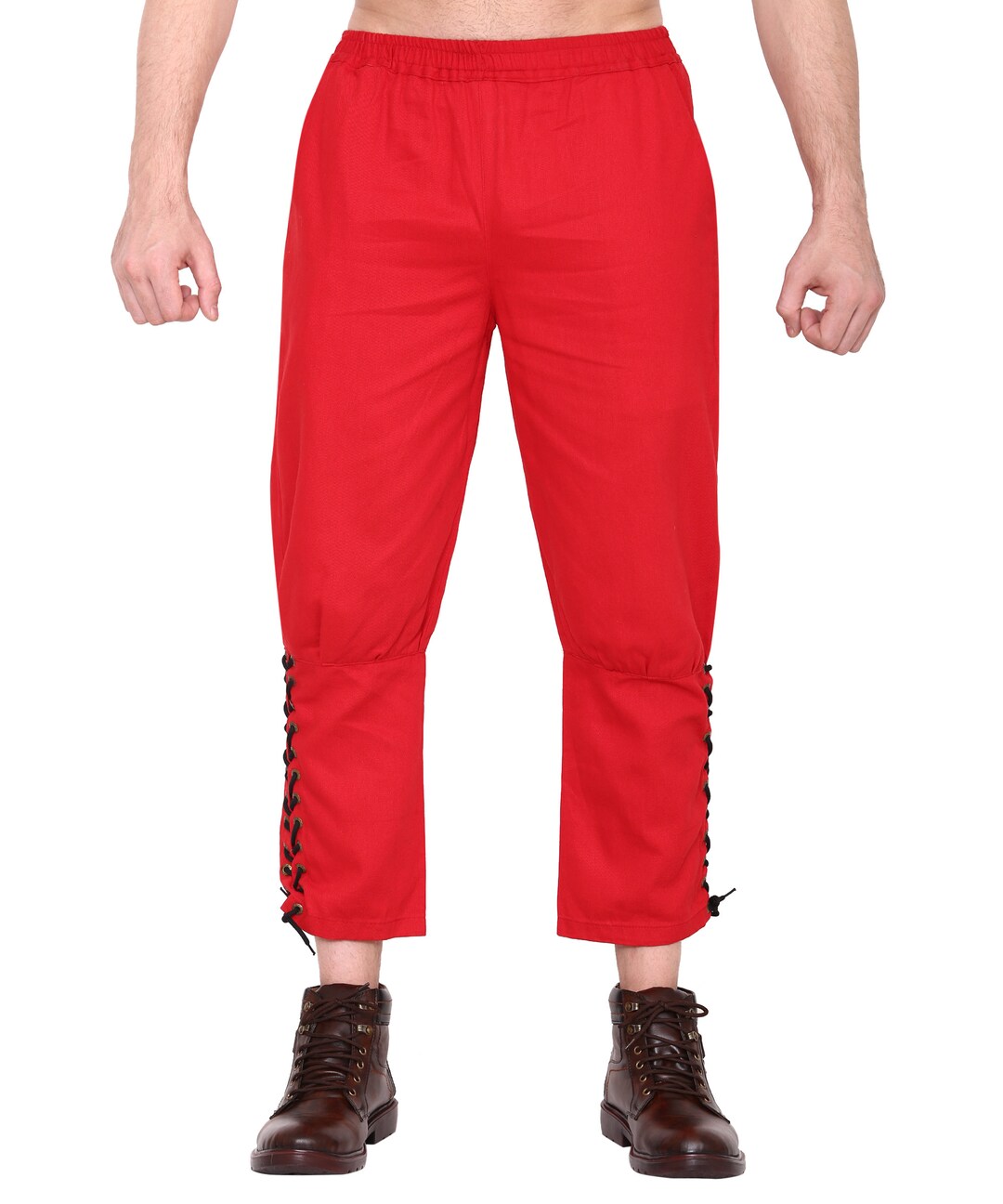 Aljanna PN-01 Medieval Men's Roman Cotton Pant in Multi-color - Etsy