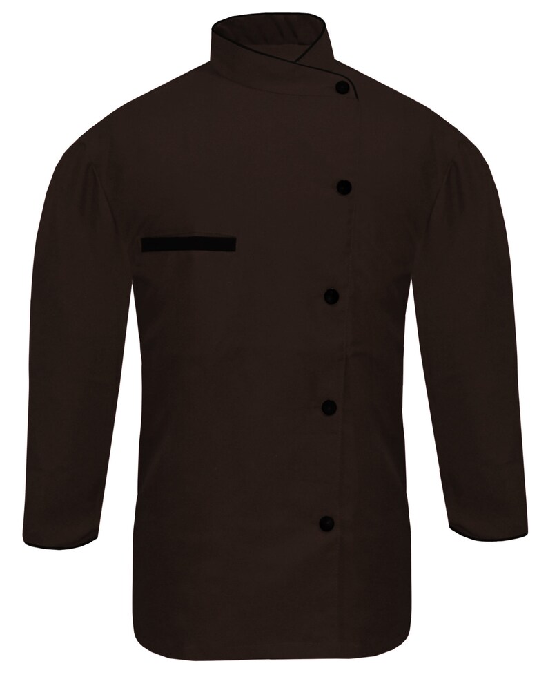 Aljanna Creation CT-59 Men's Black Light Weight Chef Jacket/chef Coat ...