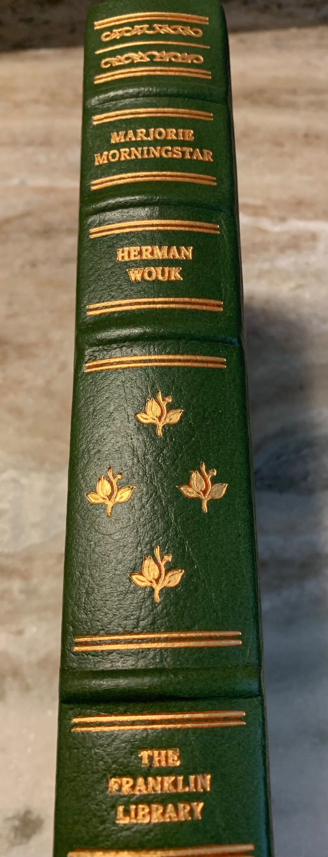 Franklin Library, Marjorie Morningstar, Signed, Herman Wouk, 1981 - Etsy