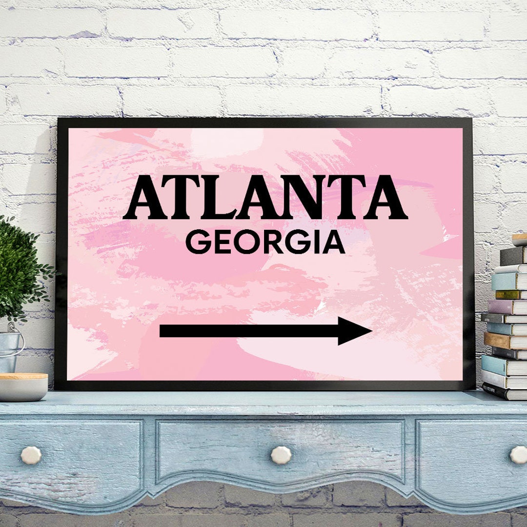 Personalized Preppy Poster Custom Location Poster Preppy - Etsy