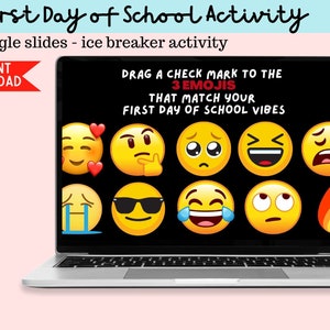 First Day of School Ice Breaker Activity | Digital Slide | Digital ...
