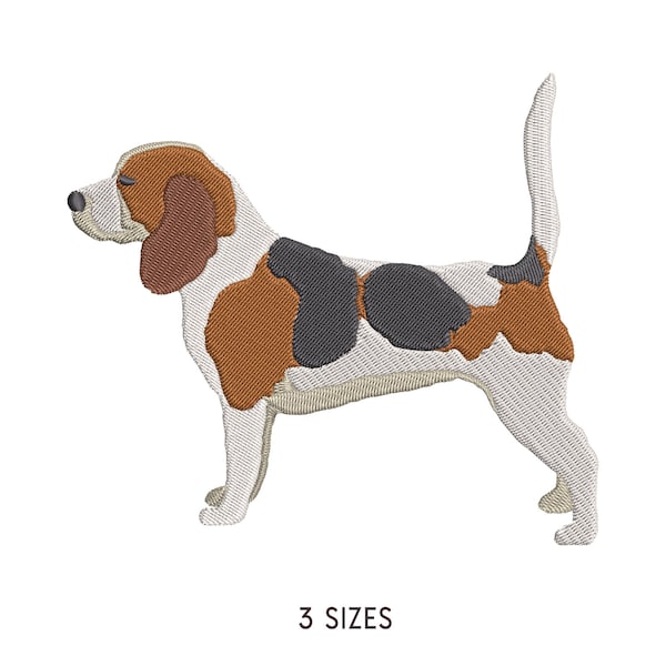Beagle Embroidery - Etsy