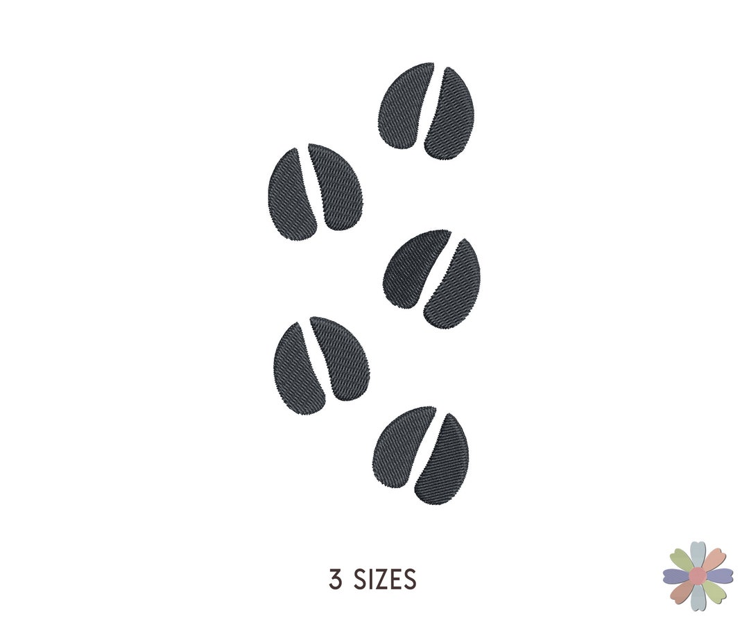 Cow Footprints Embroidery Design Onni: Animals Scene (multi Format ...