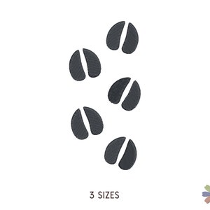 Cow Footprints Embroidery Design Onni: Animals Scene (multi Format ...