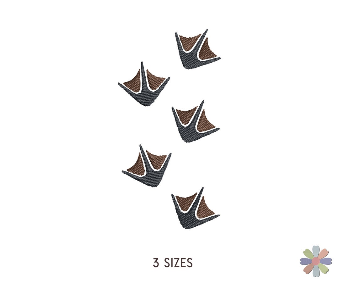 Duck Footprints Embroidery Design Onni: Animals Scene (multi Format ...