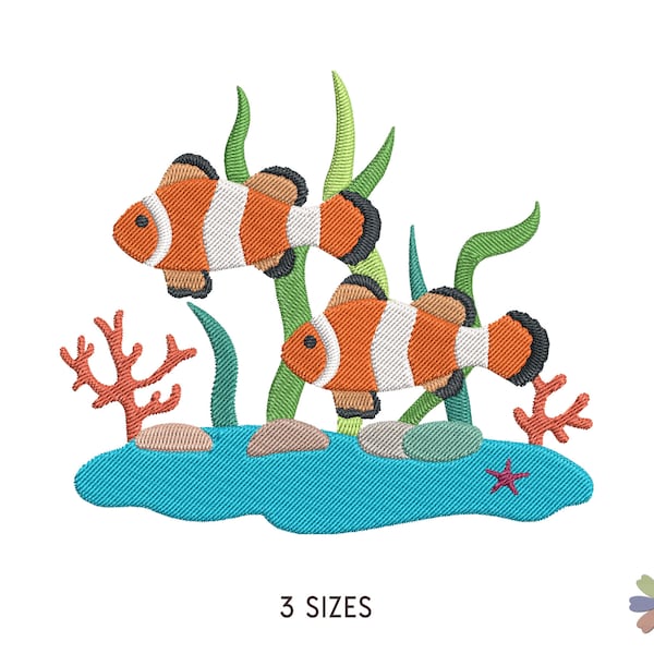 Machine Embroidery Fish - Etsy