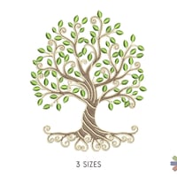 Tree of Life Machine Embroidery Design - Tree of Life Embroidery Files ...