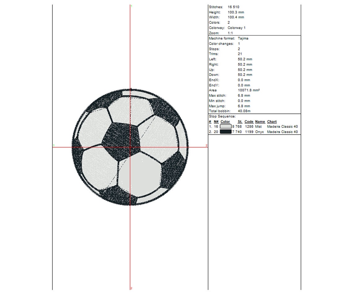 Football Ball Embroidery Design. Machine Embroidery Soccer - Etsy