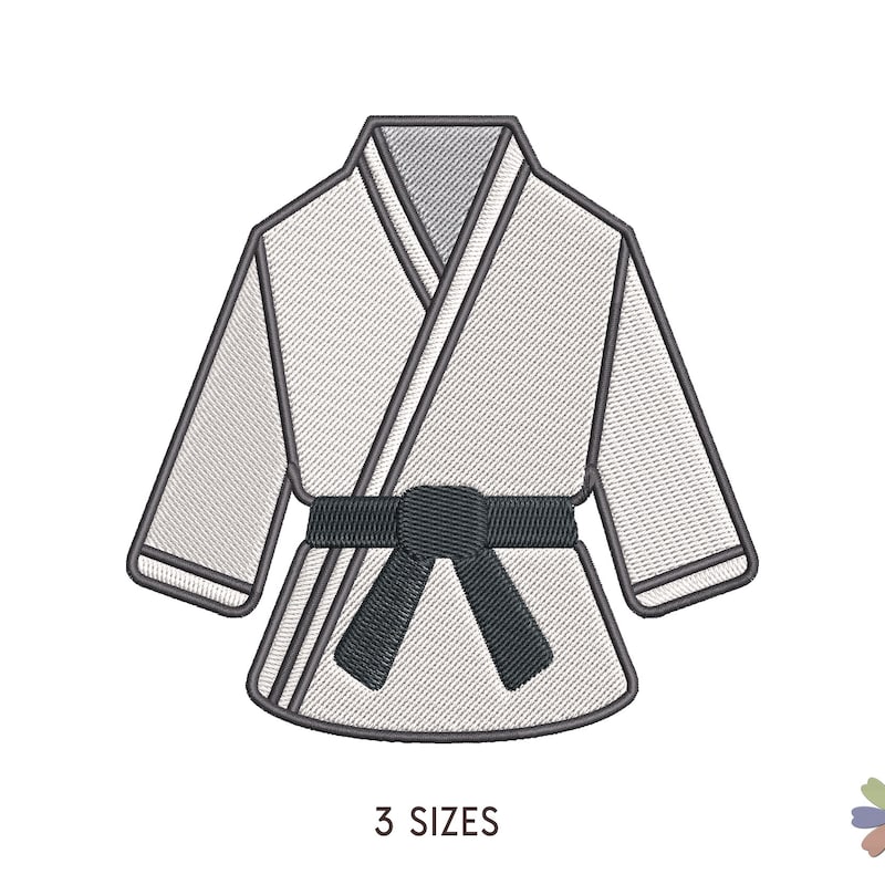 Jitsu Embroidery Design - Etsy UK