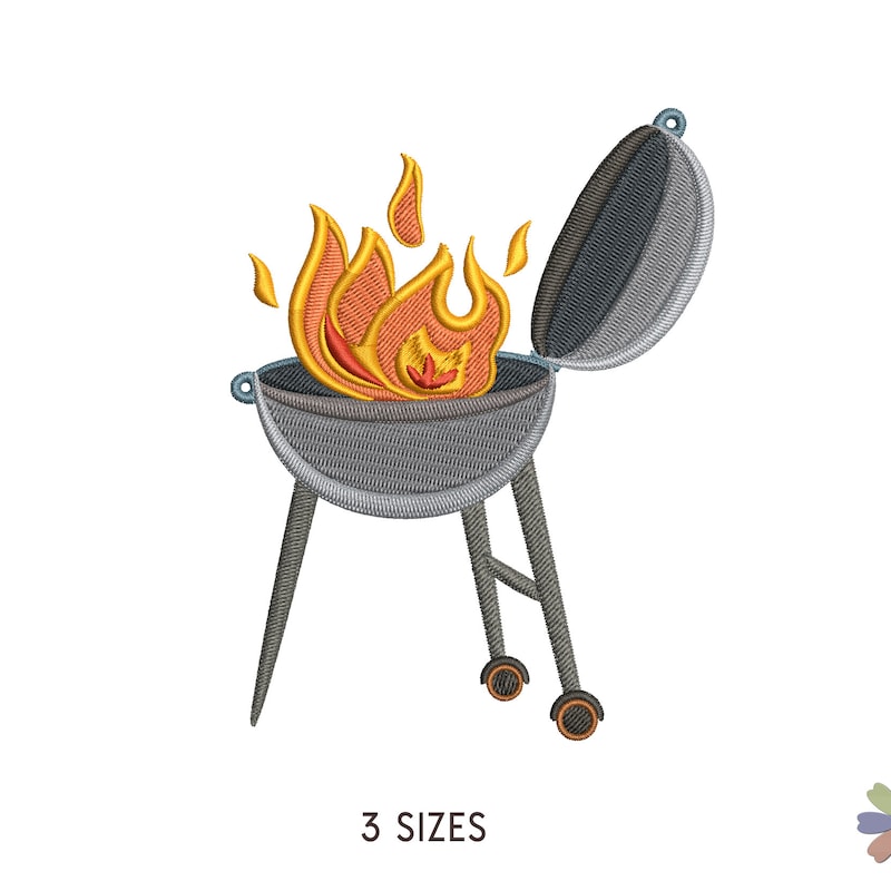 Grill Embroidery - Etsy