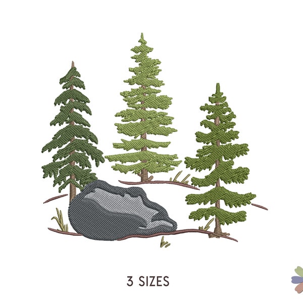 Embroidery Kit Trees - Etsy