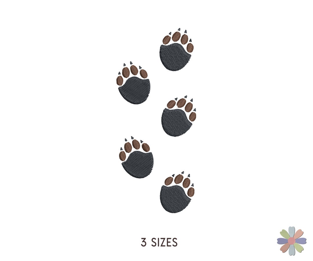 Turtle Footprints Embroidery Design. Machine Embroidery Pattern ...