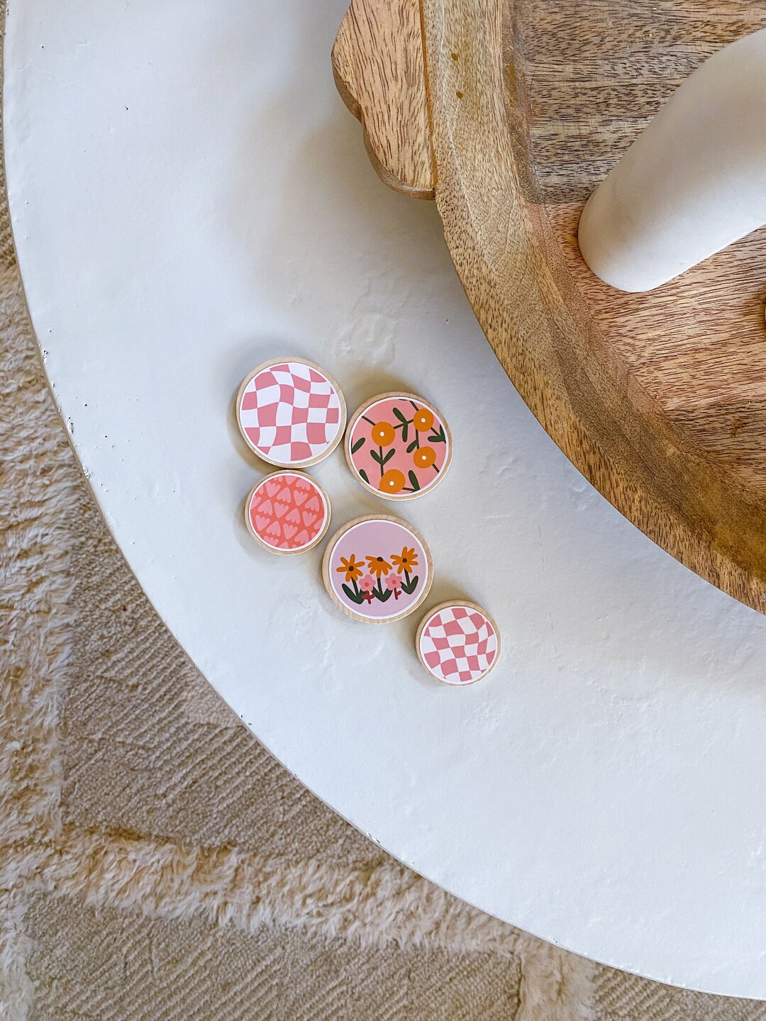 Refrigerator Magnets Boho Magnet Set Trendy Magnet Sets Colorful ...