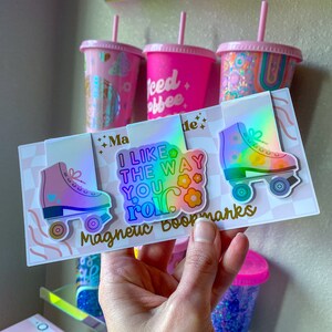3 Piece Magnetic Bookmark Set Iridescent Magnetic Bookmark Reading ...