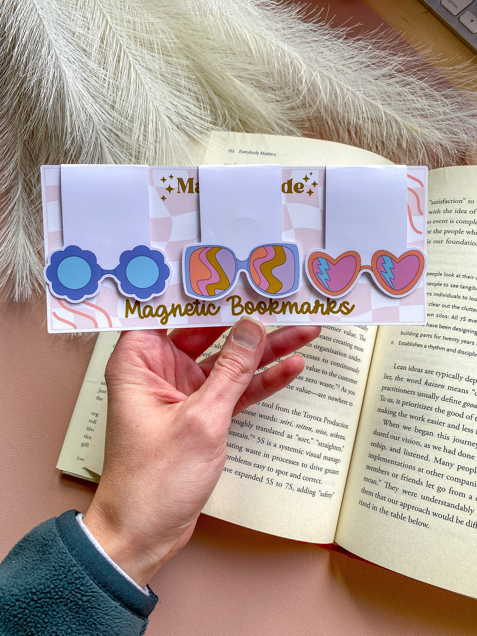 3 Piece Magnetic Bookmark Set | Summer Things Magnetic Bookmarks | Cute ...