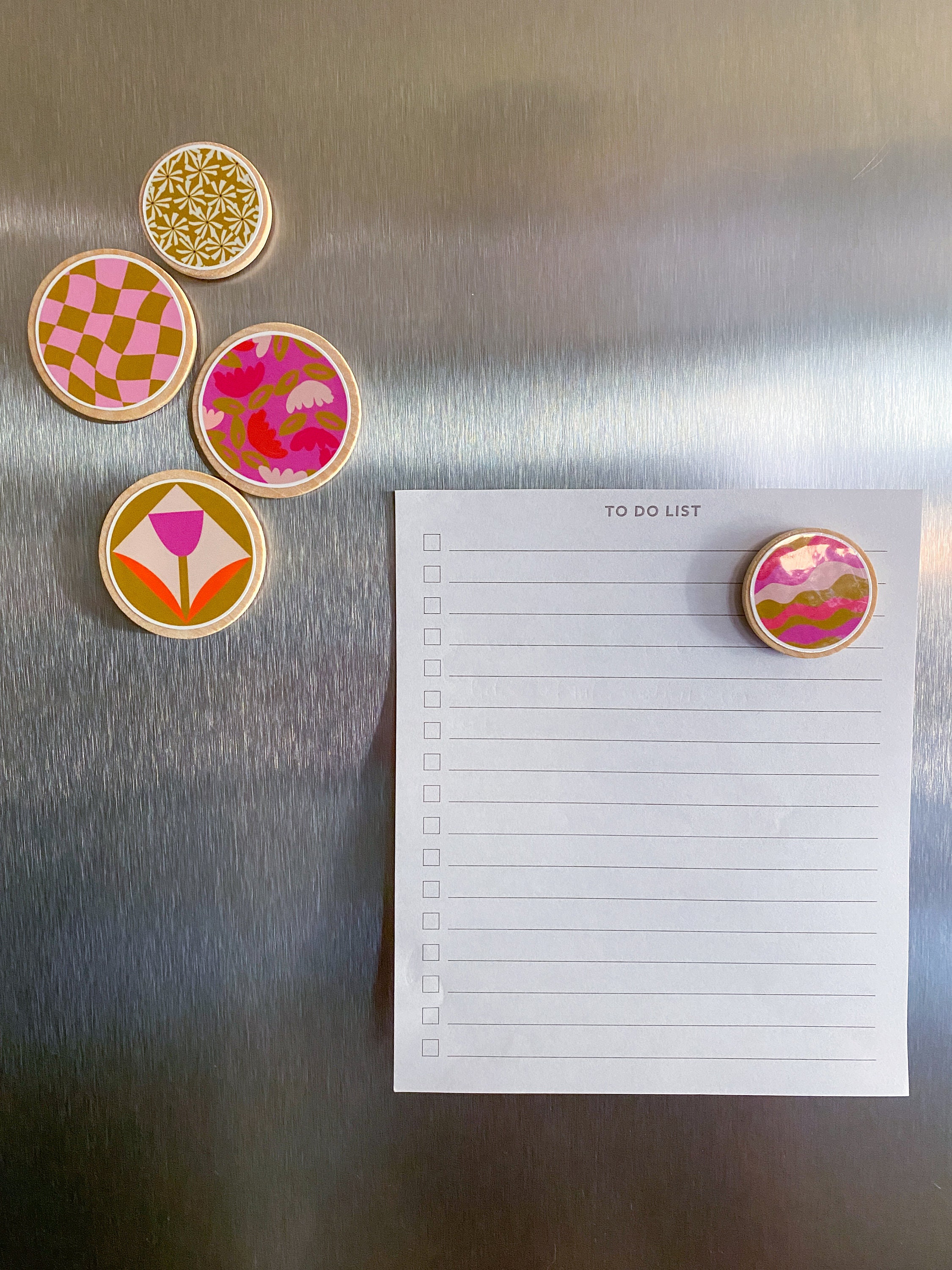 Refrigerator Magnets Boho Magnet Set Trendy Magnet Sets Colorful ...