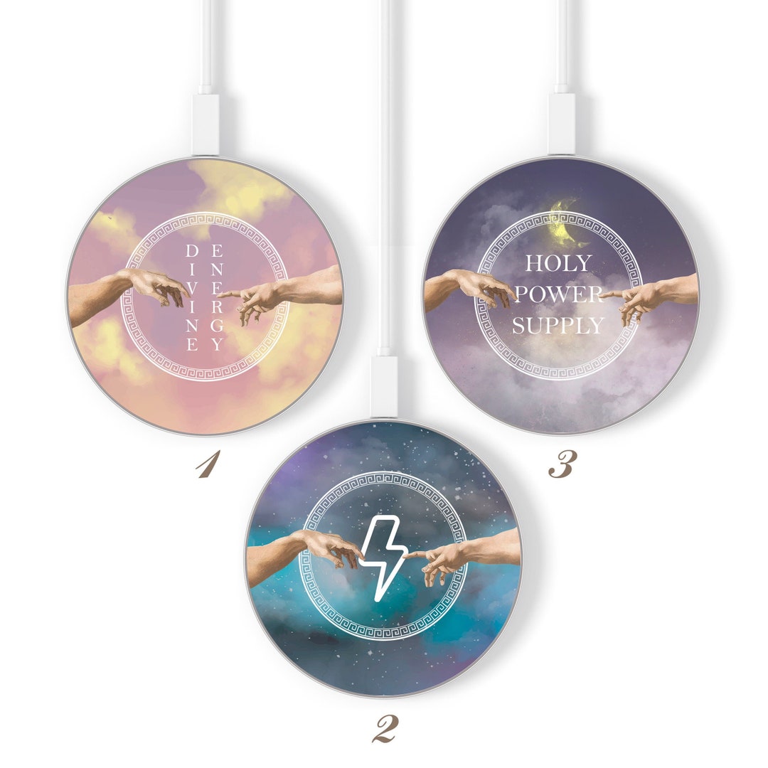 Art Meme Wireless Charger Divine Energy Fast Charging Station for ...