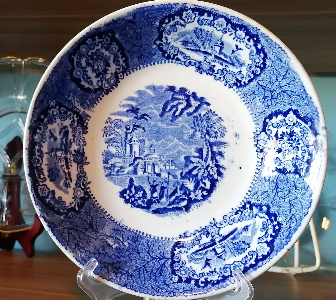 Antique Petrus Regout of Maastrict Bowl - 'oriental' Pattern - Etsy