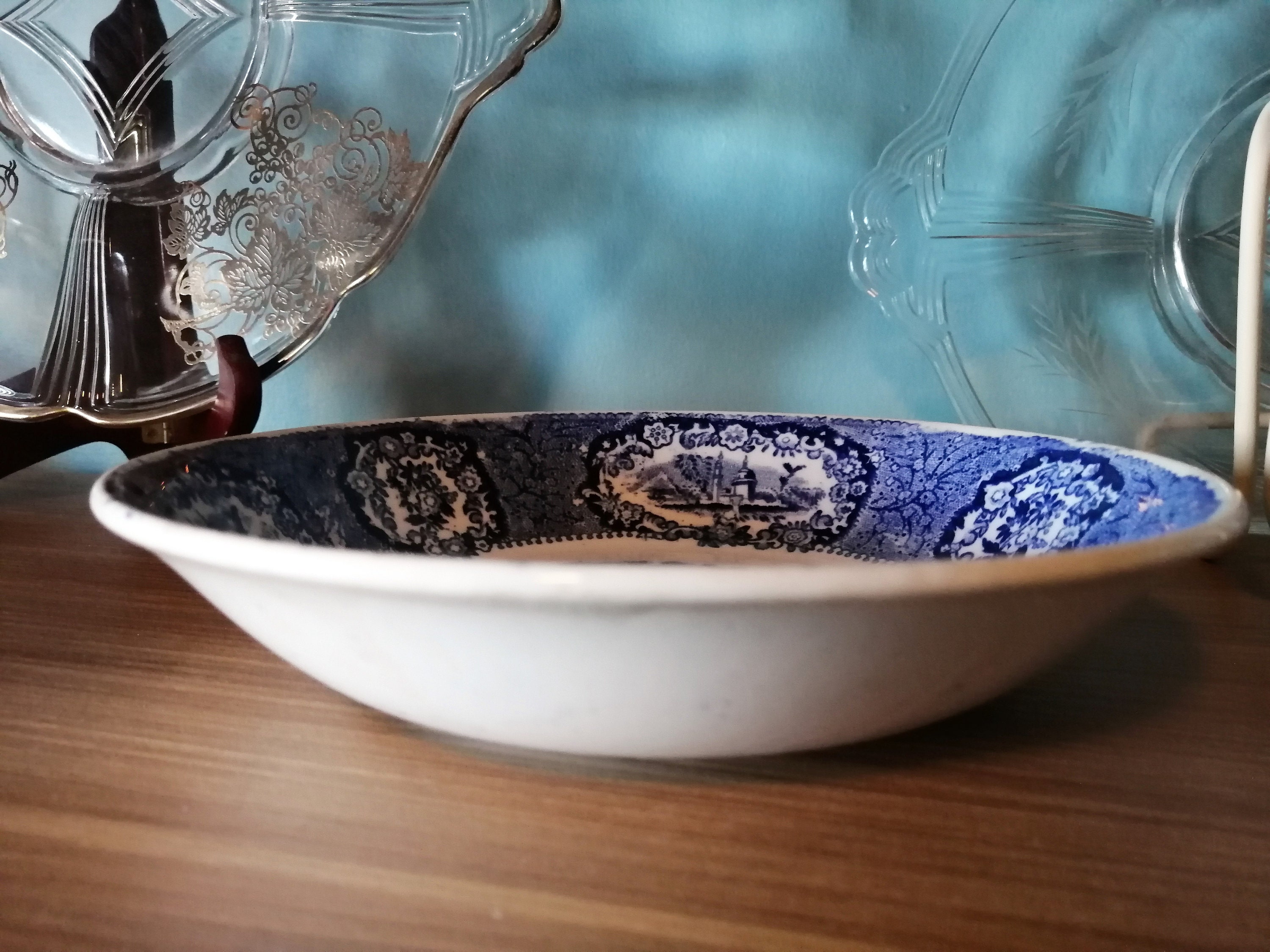 Antique Petrus Regout of Maastrict Bowl - 'oriental' Pattern - Etsy