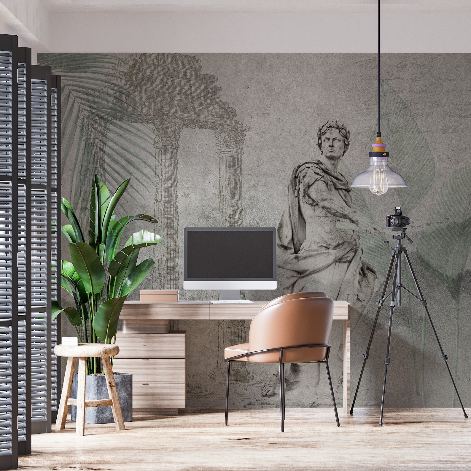 Roman Emperor Julius Cesar Statue Wallpaper, Art Wallpaper, Renaissance ...