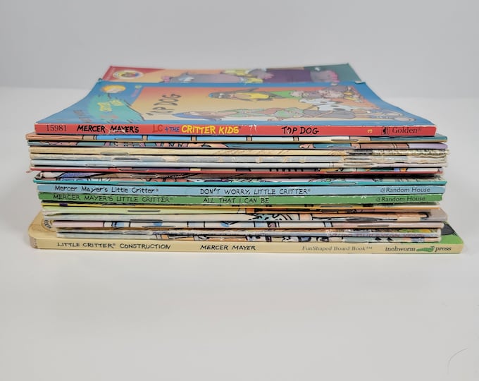 Mercer Mayer Little Critters Book LOT CLASSIC Childrens Illustrated ...