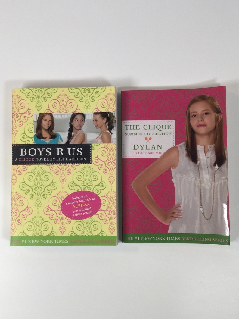 Books YOUNG ADULT Teen Fiction Books CLIQUE Novels Lisi Harrison ...