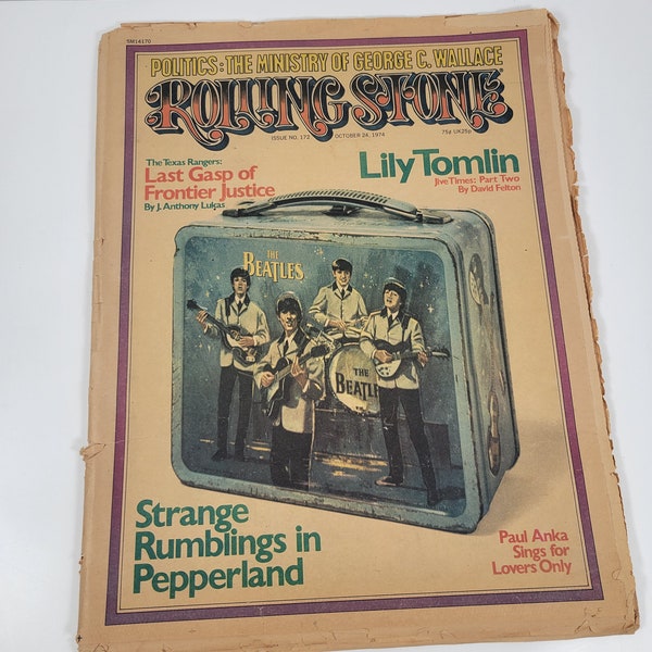 70s Rock Magazines - Etsy