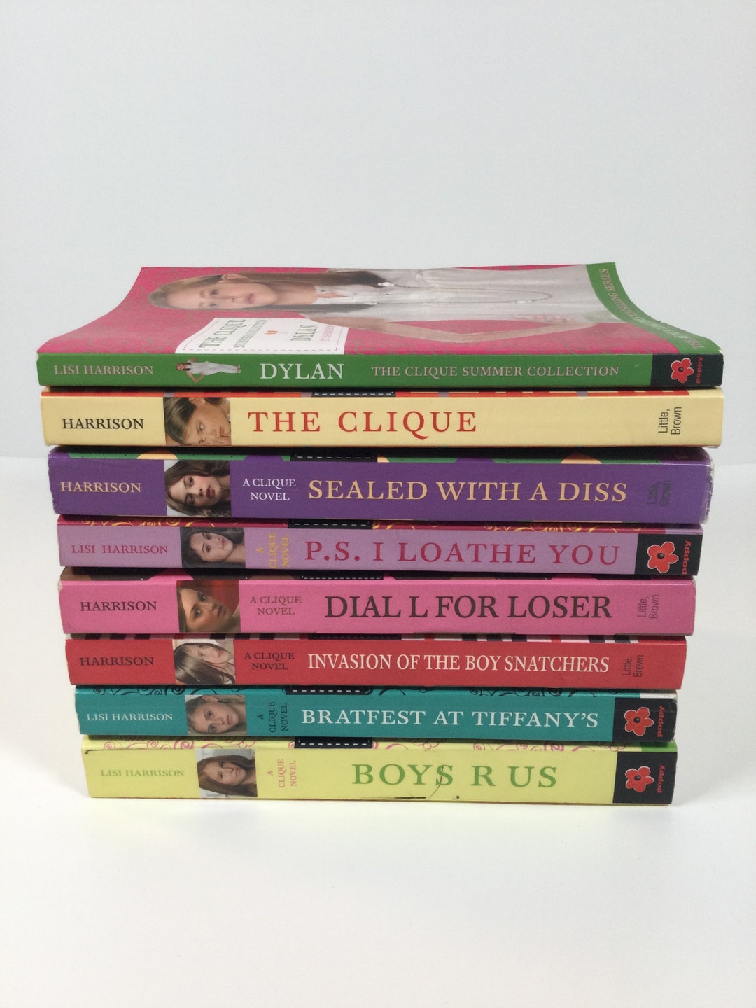 Books YOUNG ADULT Teen Fiction Books CLIQUE Novels Lisi Harrison ...