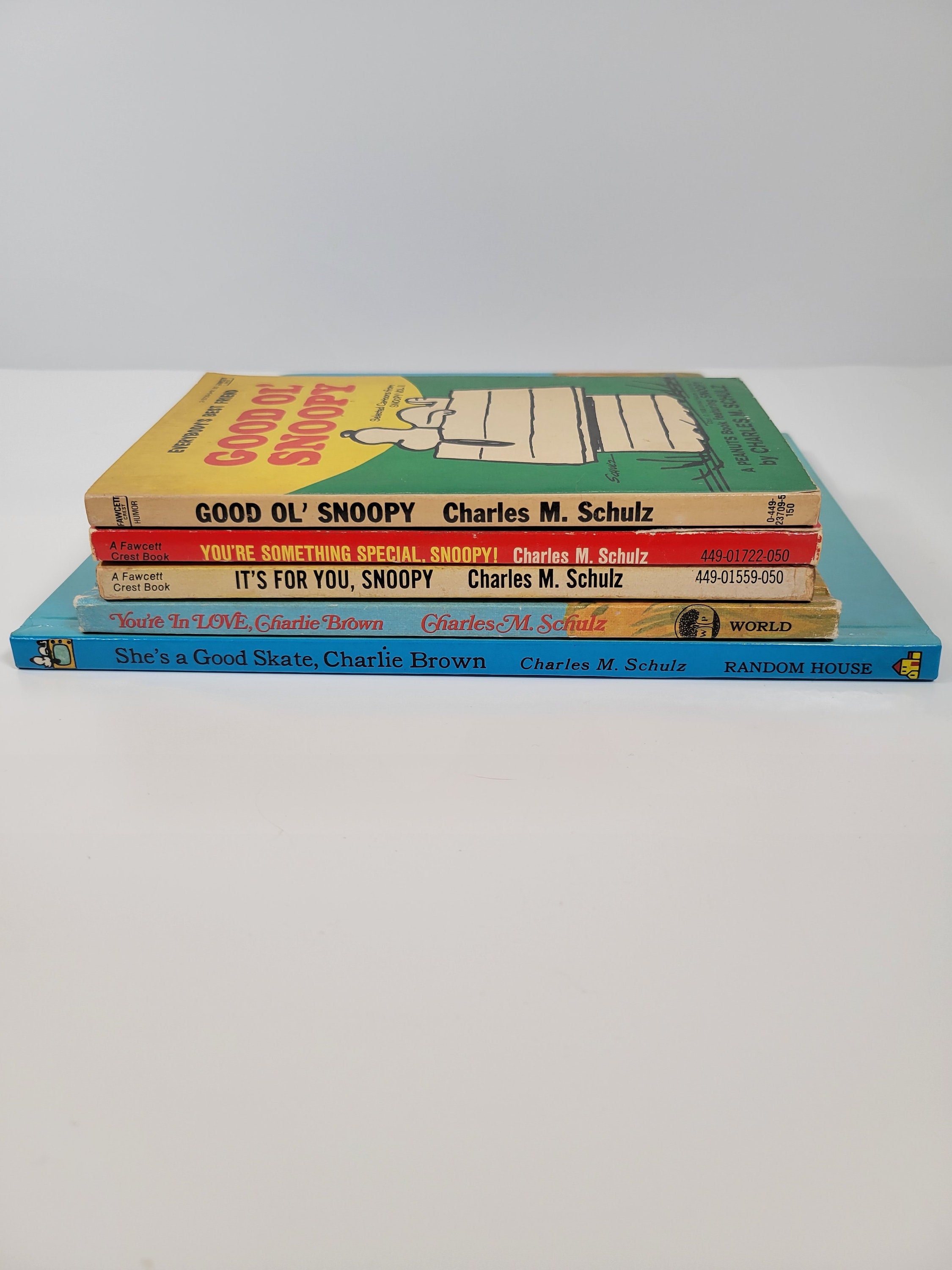 Vintage Peanuts Charlie Brown Snoopy 50s 60s 70s 80s BOOKS 1958-1981 ...