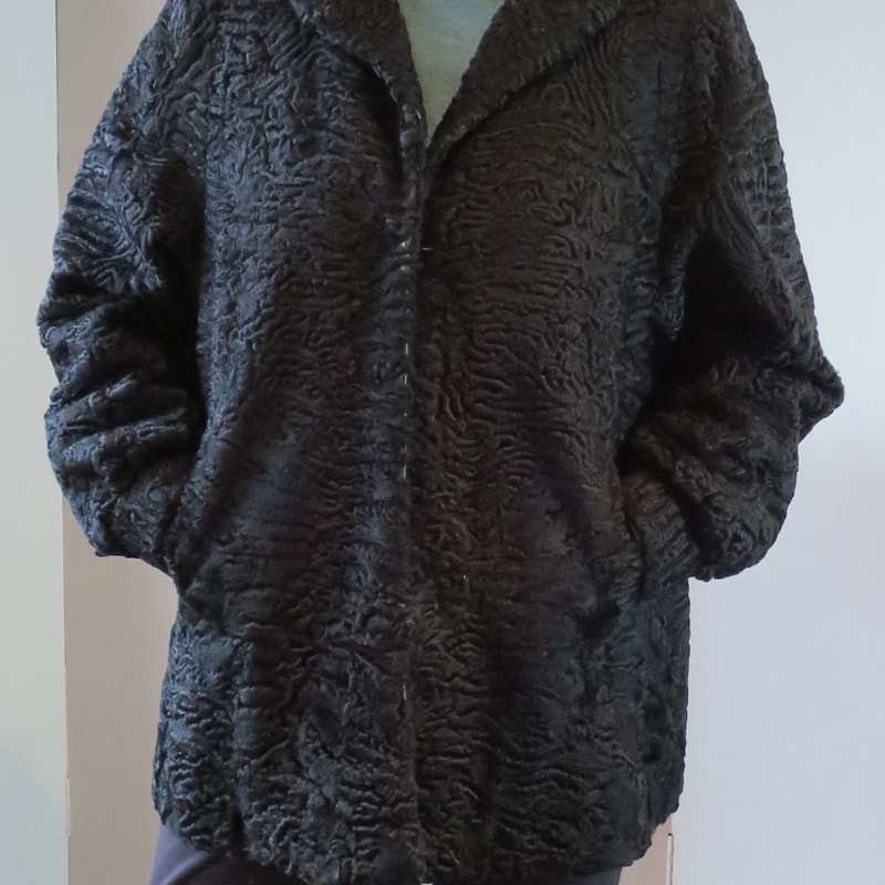 Astrakhan Coat - Etsy