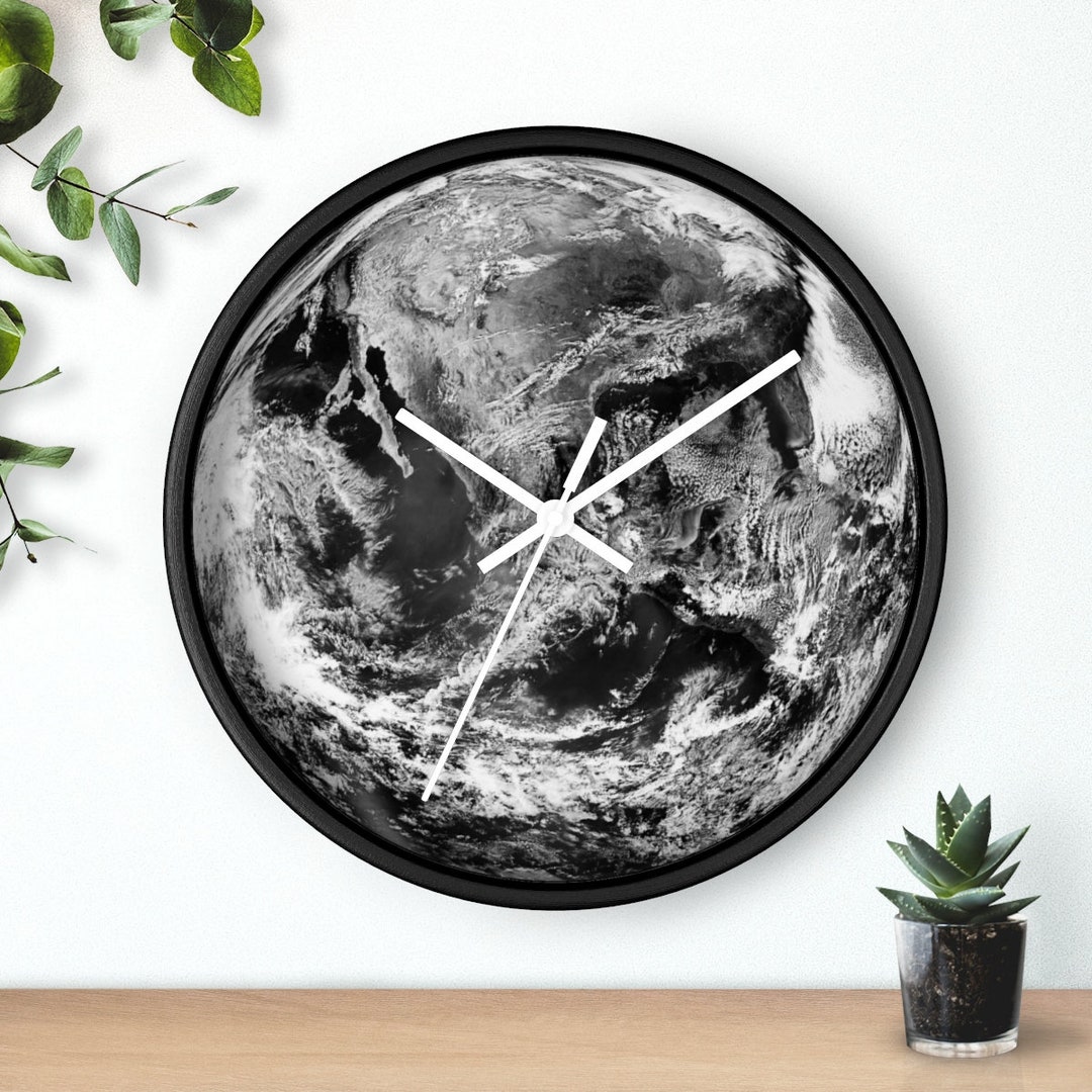 PLANET EARTH Wall Clock - Etsy