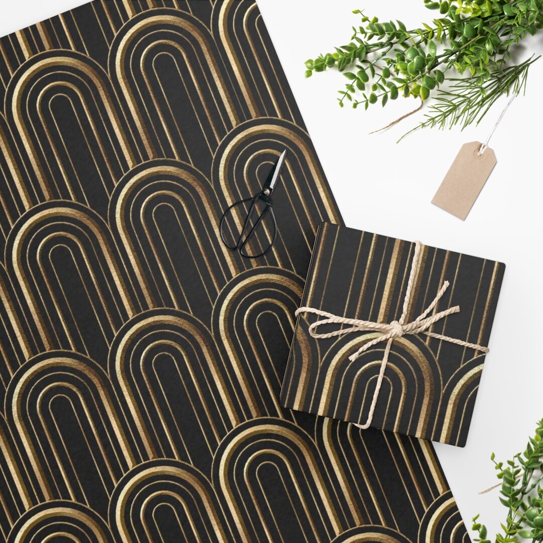ART DECO III Wrapping Paper - Etsy