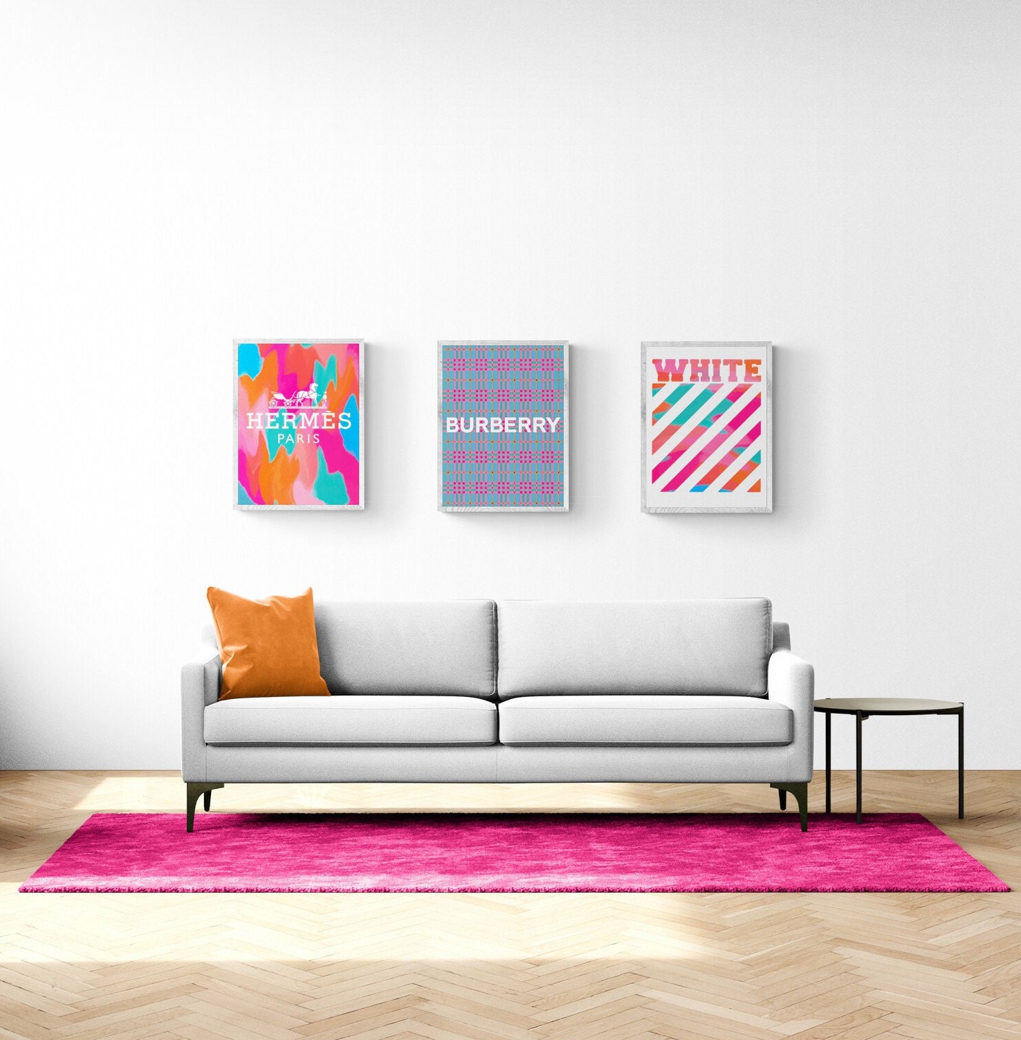 SET OF 3 Trendy Designer Brand Downloadable Prints / Printable Download ...