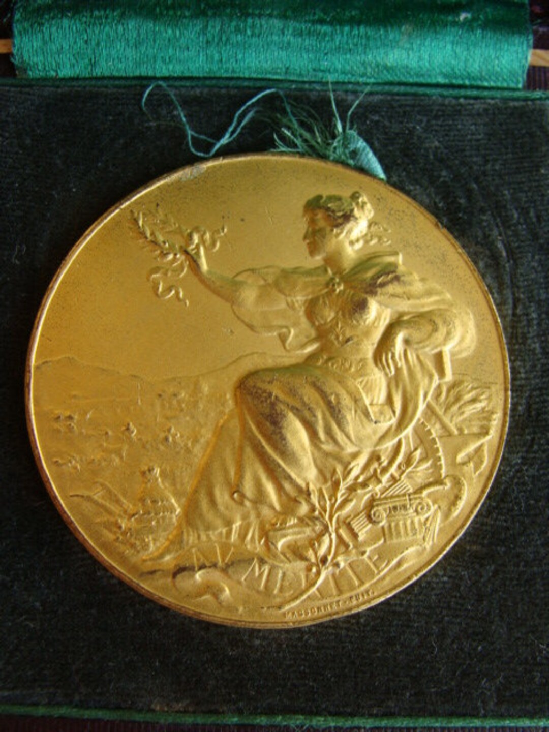 Copper Medal Universal Exhibition 1900 Paris in Its Case - Etsy
