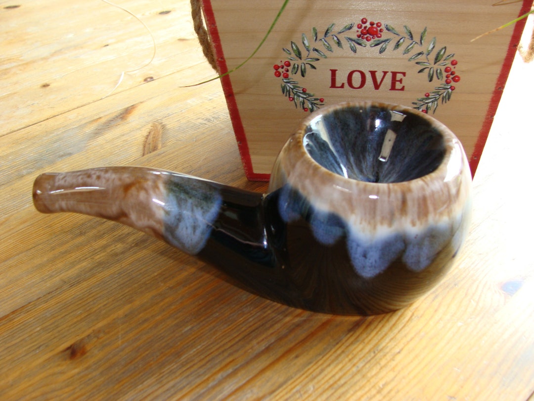 Vallauris Vintage Pipe Ashtray - Etsy
