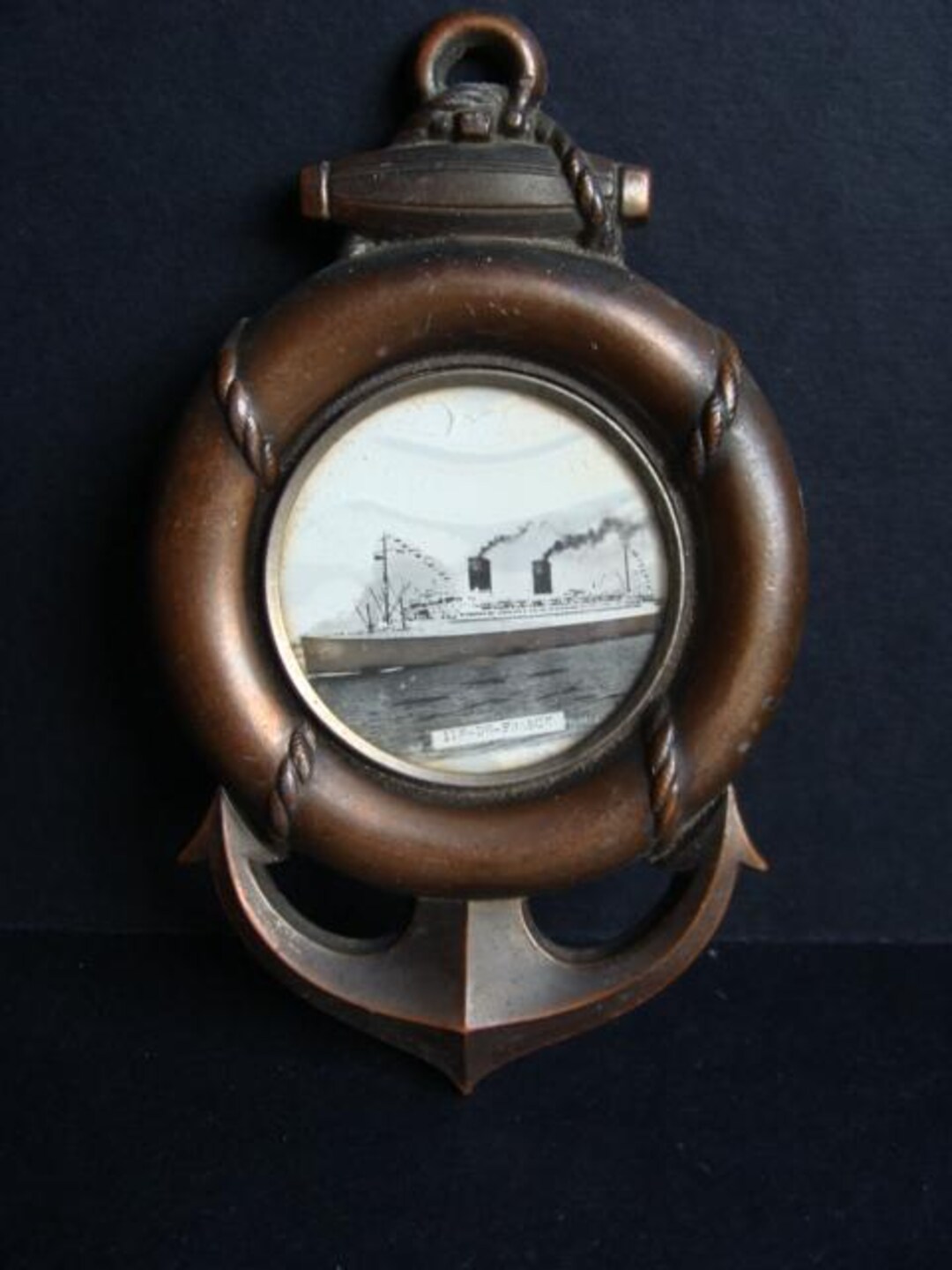 Buoy Frame With Ocean Liner Photo - Etsy