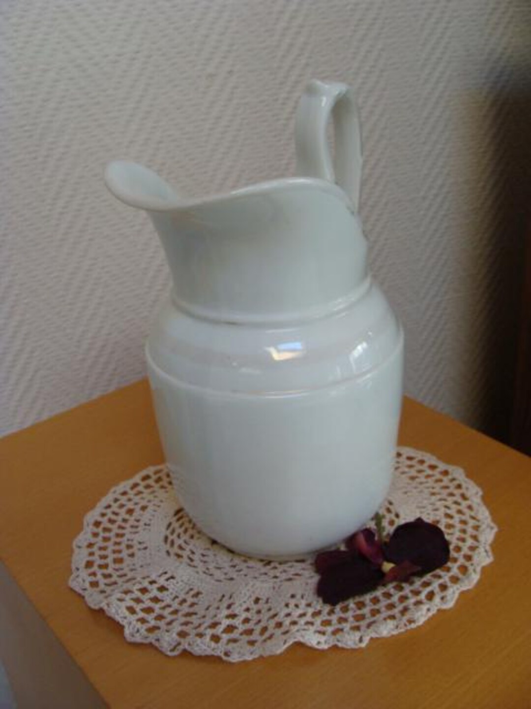 White Toilet Jug / Pitcher / 19th Century - Etsy