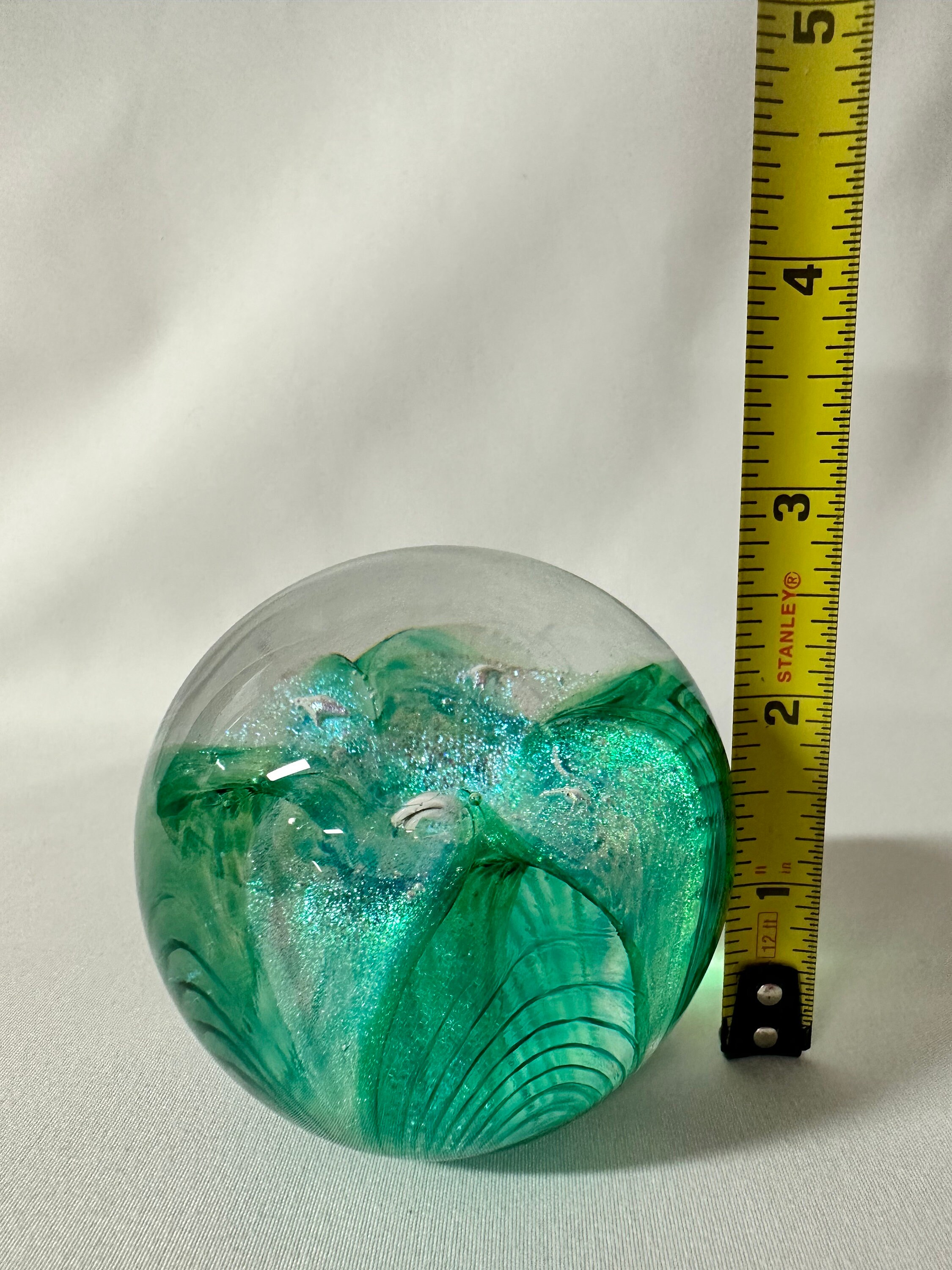 Vintage Glass Eye Studio Paperweight - Etsy