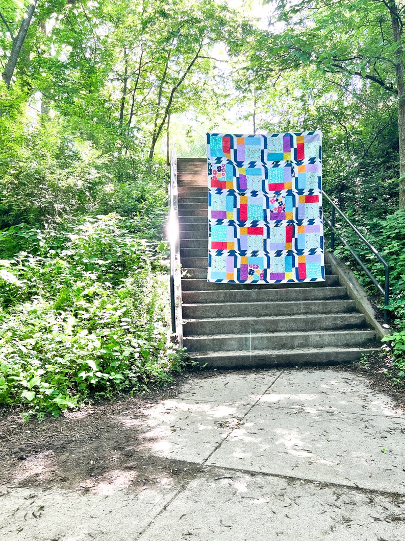 Follow Your Path Quilt Pattern PDF Layer Cakes, Precuts and Scrap ...